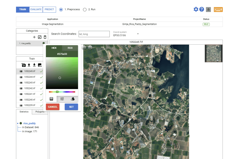 How to upload COCOJSON to train a machine learning model in Deep Block